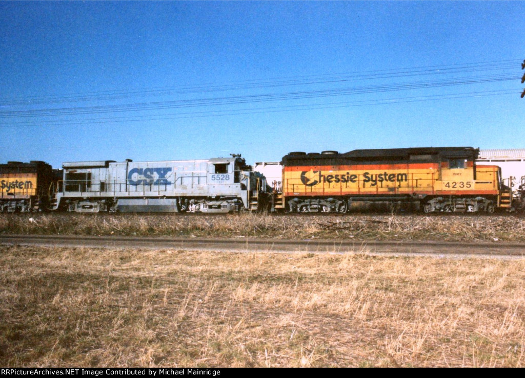 CSX GP30M and B30-7